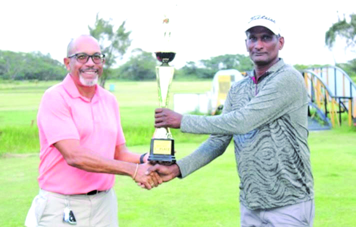 Ramsundar bags Survival Supermarket Golf Tournament - Guyana Times
