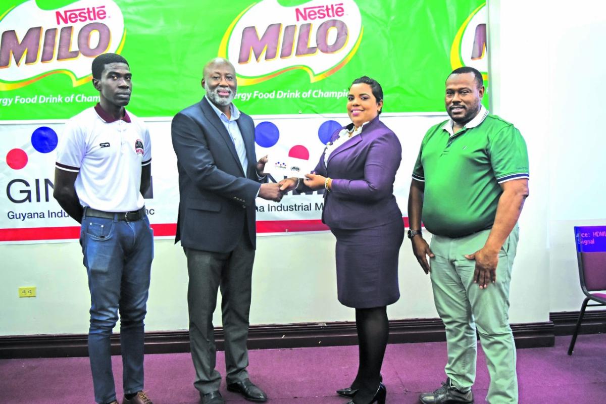 GINMIN on board with Milo U18 tourney - Guyana Times
