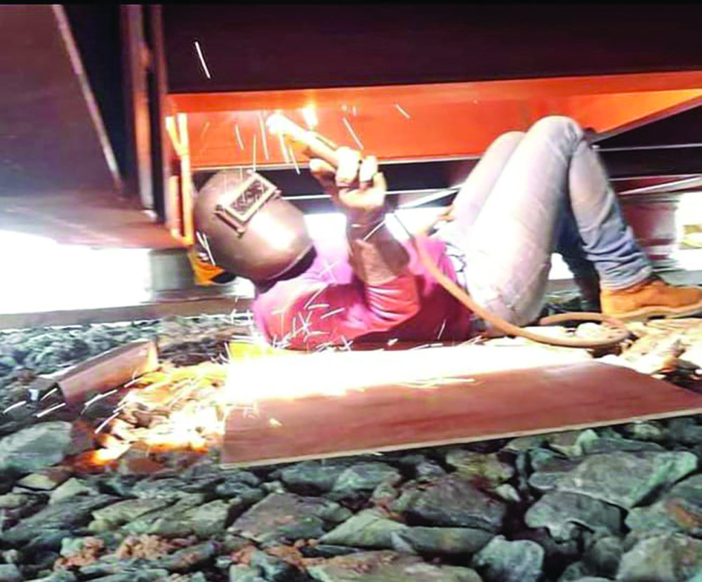 “Being a female welder isn’t easy” – Bartician breaks the welding ...