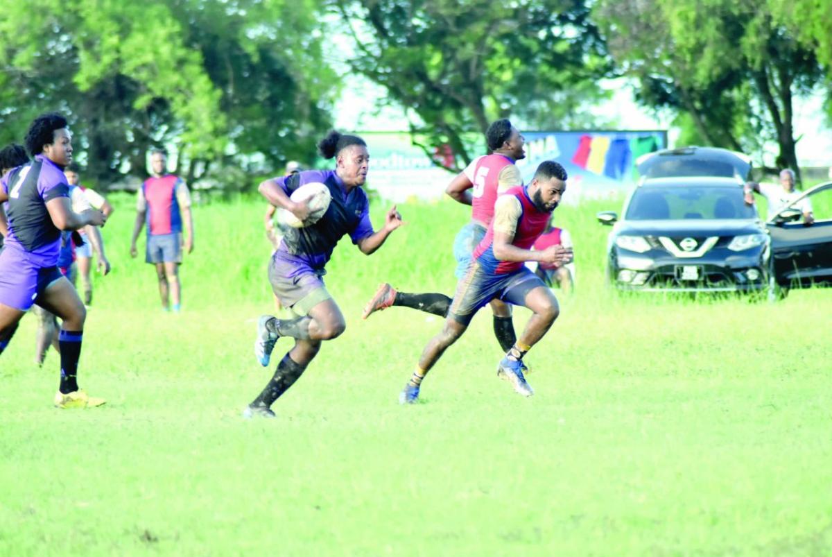 Panthers hunt Falcons in first rugby 12s match - Guyana Times