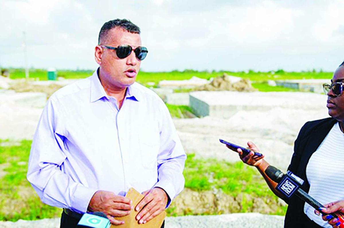 Eccles dumpsite road on schedule for March completion – Min Croal ...