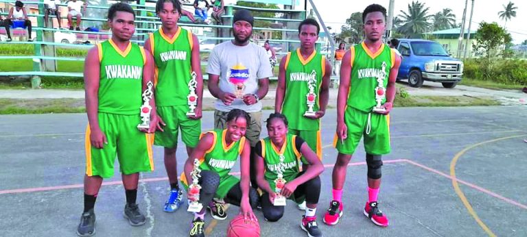 Kwakwani’s Untouchables are 4 X 4 basketball winners - Guyana Times