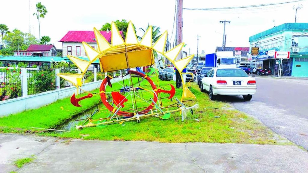 Mash floats dumped around New Amsterdam - Guyana Times