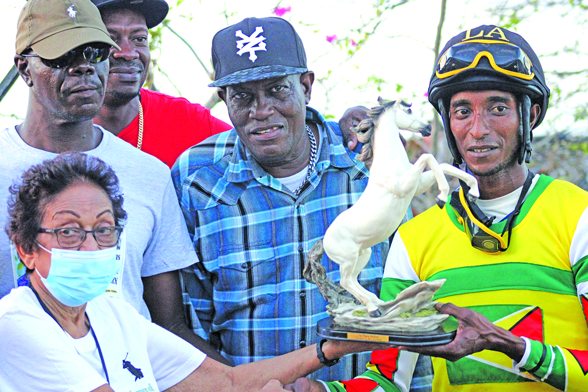 Bossalina wins feature event at Kennard’s Memorial Turf Club - Guyana Times