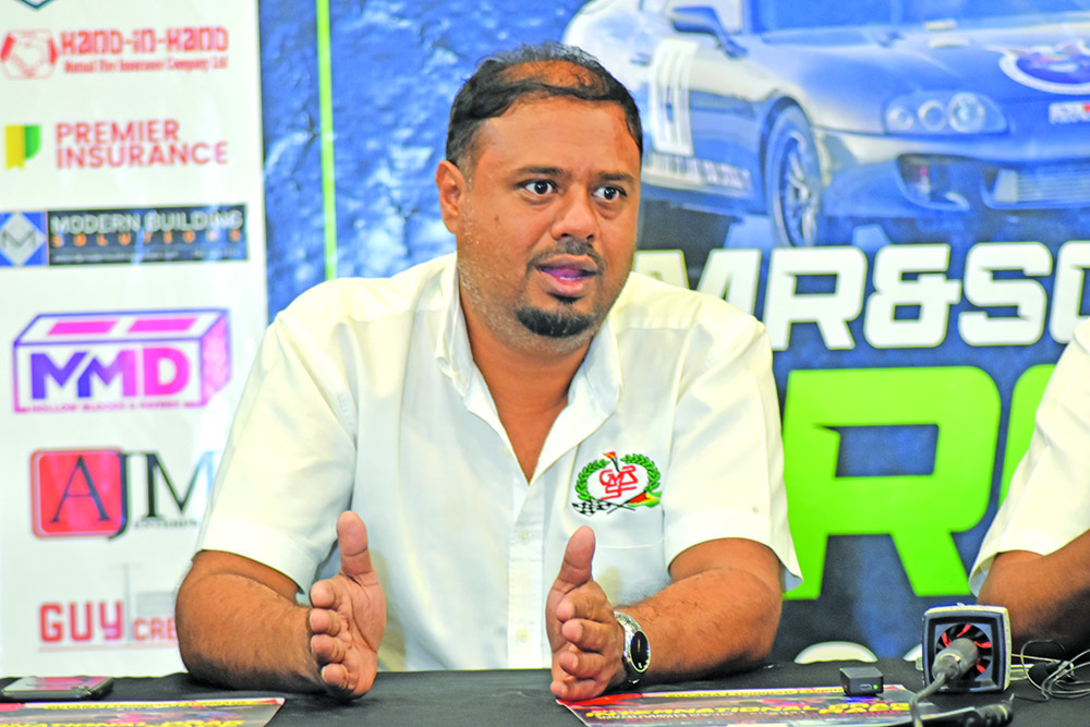 GMRSC Vice- President Shairaz Roshandin - Guyana Times