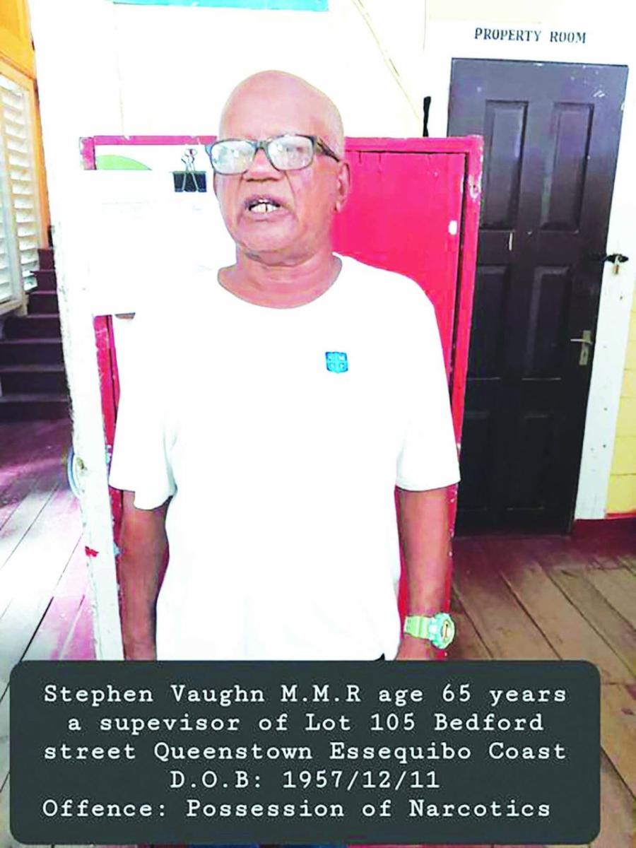Pensioner fined for trafficking weed - Guyana Times
