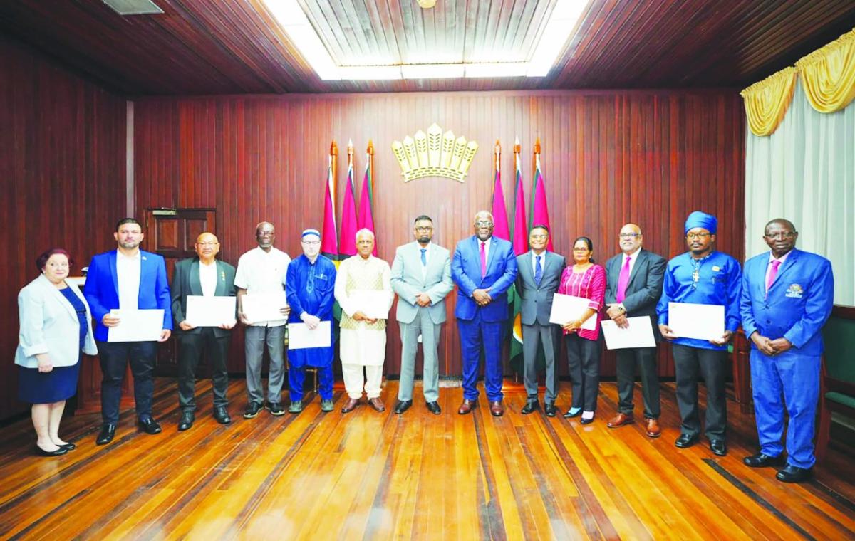 “Work for the common good of society” – Pres Ali tells newly sworn-in ...