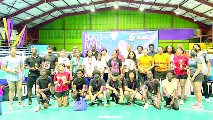 GUMDAC Badminton tournament 2023: Ramdhani, Haynes, Alexander, Beharry ...