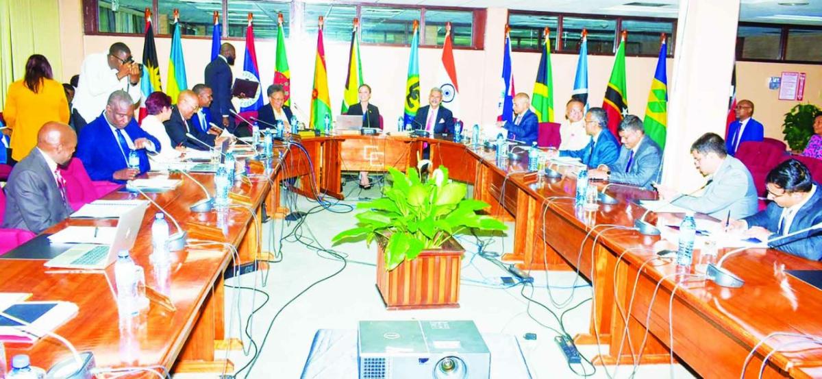 India, Caricom Foreign Ministers discuss wide-ranging sectoral ...