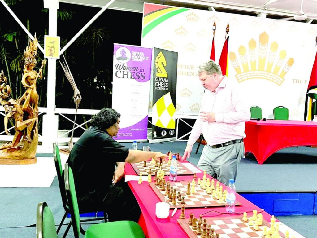 Grandmaster Short engages Guyanese chess players - Guyana Times