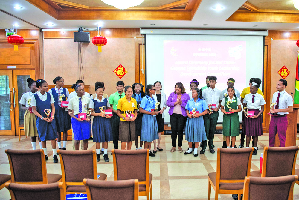22 students each win $210,000 in Guyana-China Youth Competition ...