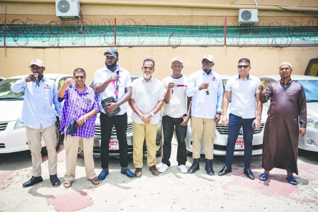 6 persons receive new vehicles from Mohamed’s Enterprise - Guyana Times
