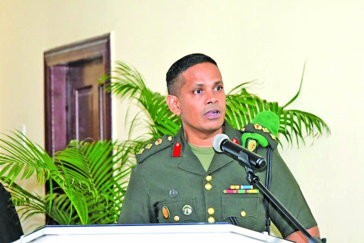 Army to get new head on Friday - Guyana Times