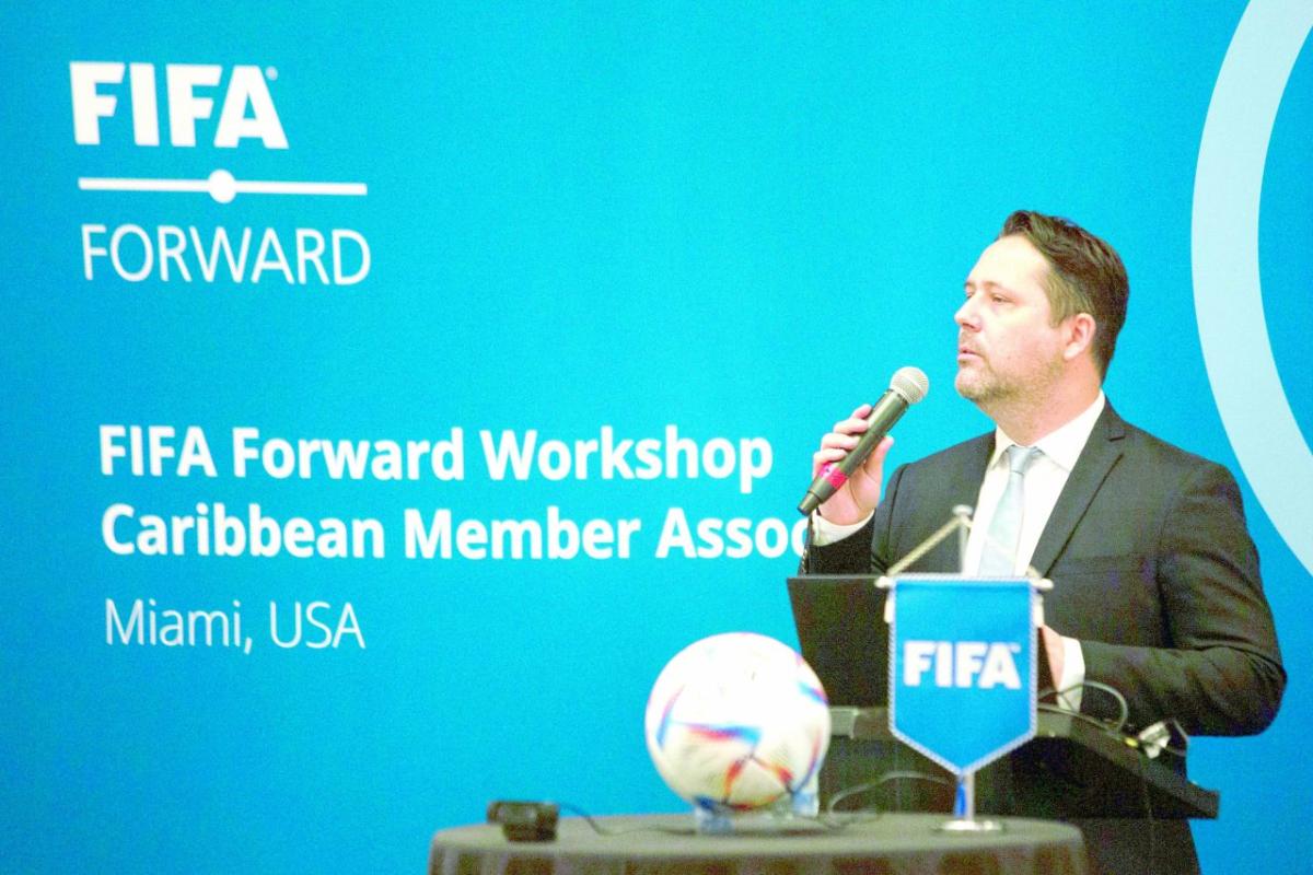 Developments in local football: FIFA-standard floodlights for GFF’s ...