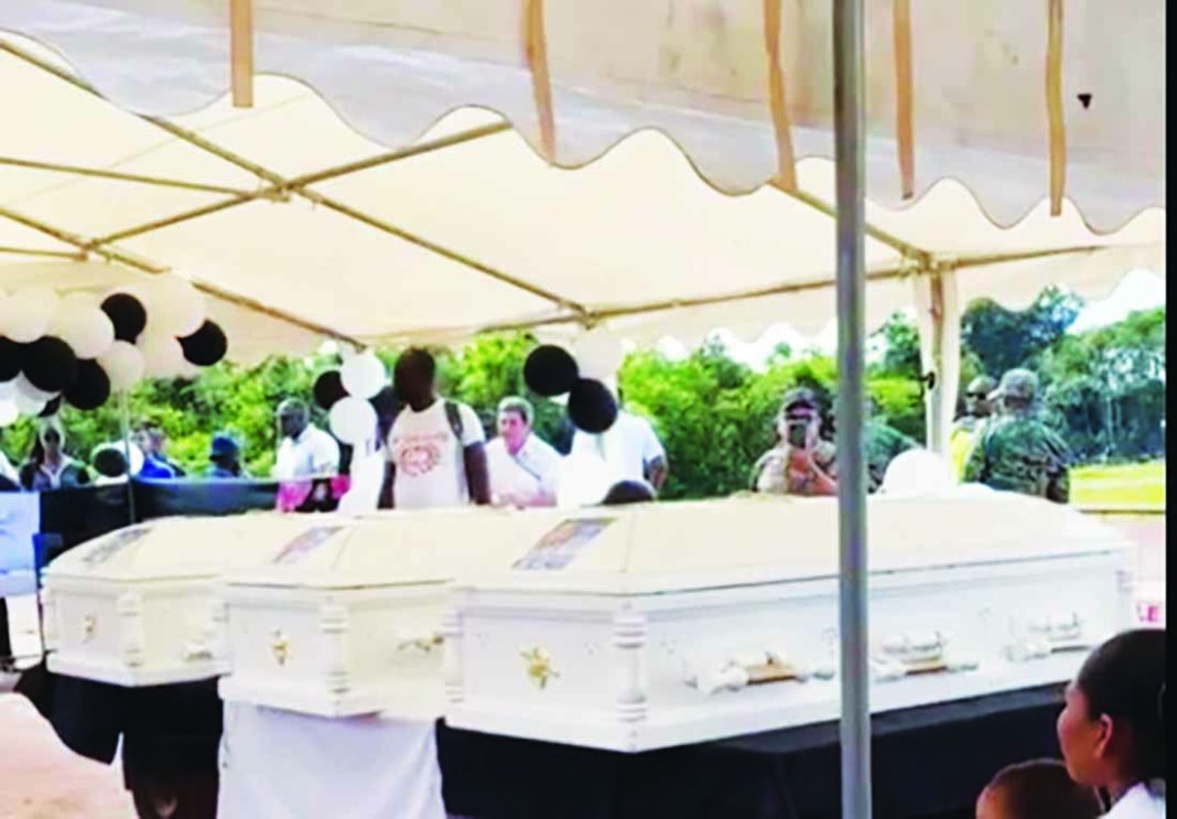 3 more Mahdia fire victims laid to rest in Karisparu - Guyana Times