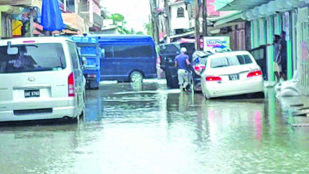 Flooding hits New Amsterdam again - Guyana Times