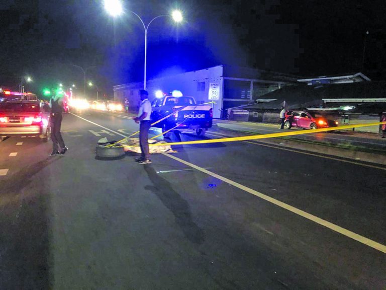 Unidentified man killed in ECD hit-and-run - Guyana Times