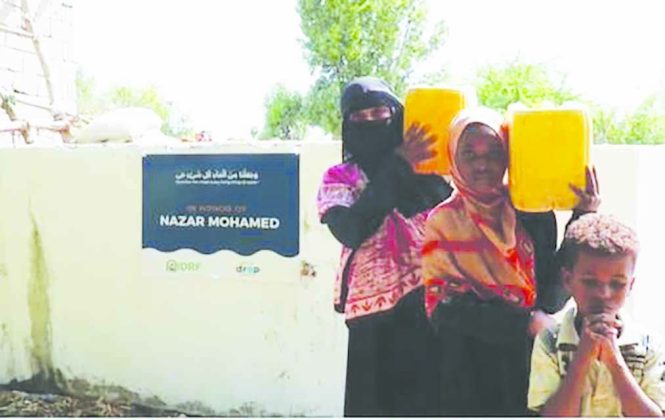 Guyanese businessman builds well in Yemen - Guyana Times