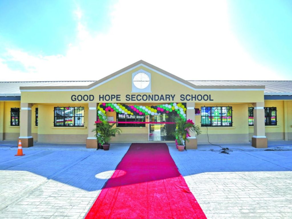 Multimillion-dollar Good Hope Secondary School commissioned - Guyana Times