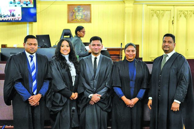 US-based Guyanese lawyers admitted to local bar - Guyana Times