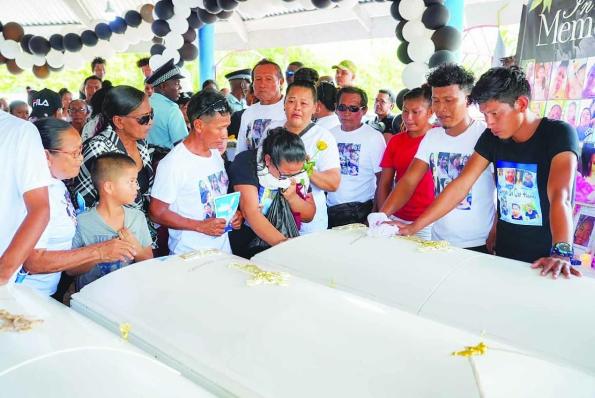 Deadly Mahdia fire: Final 11 victims laid to rest at Micobie - Guyana Times