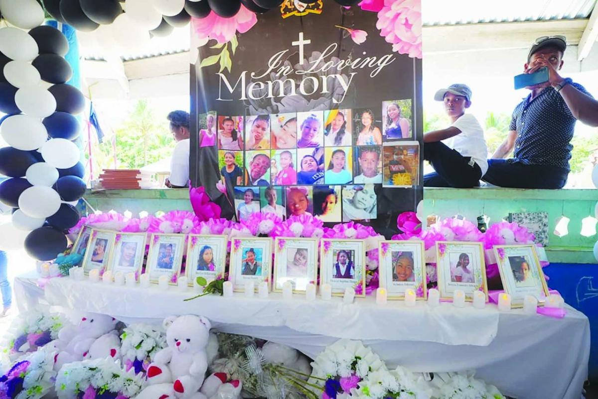 Deadly Mahdia fire: Final 11 victims laid to rest at Micobie - Guyana Times