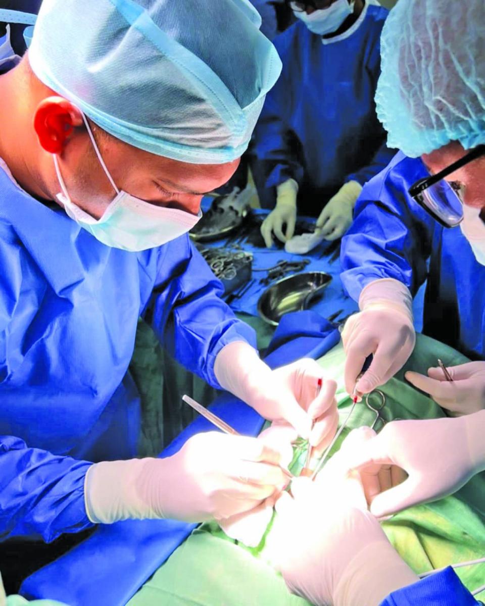 Rare ‘human tail’ successfully removed from newborn by GPHC’s neuro ...