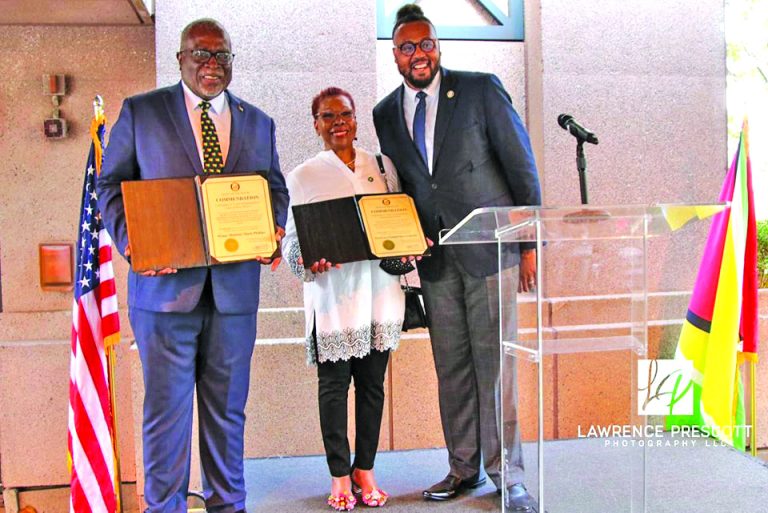 PM Phillips honoured at Guyana’s Independence celebration in Georgia ...