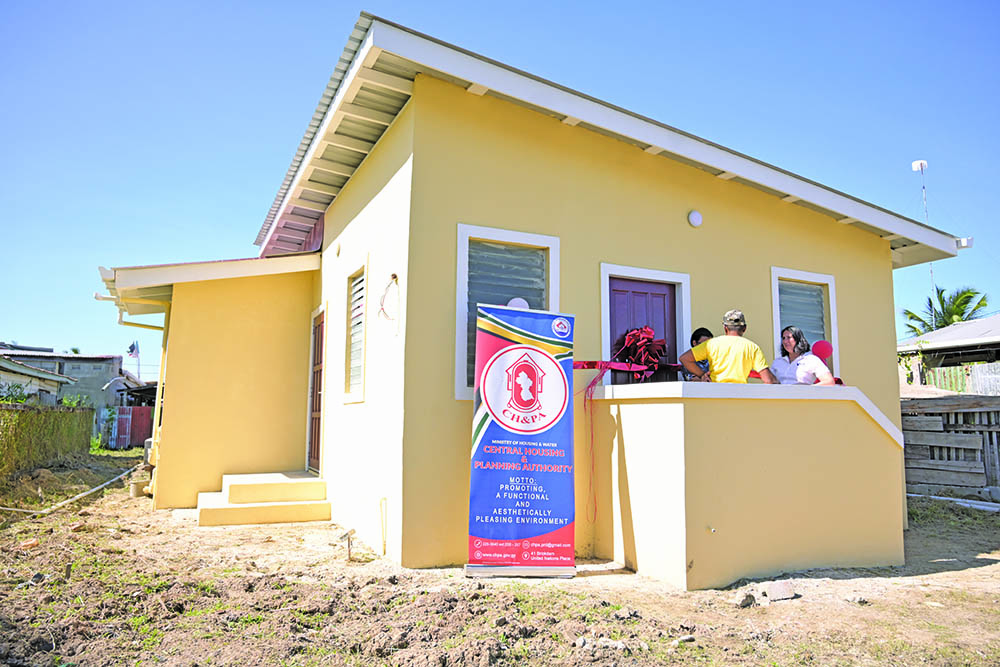 4 ECD families now owners of new core homes - Guyana Times