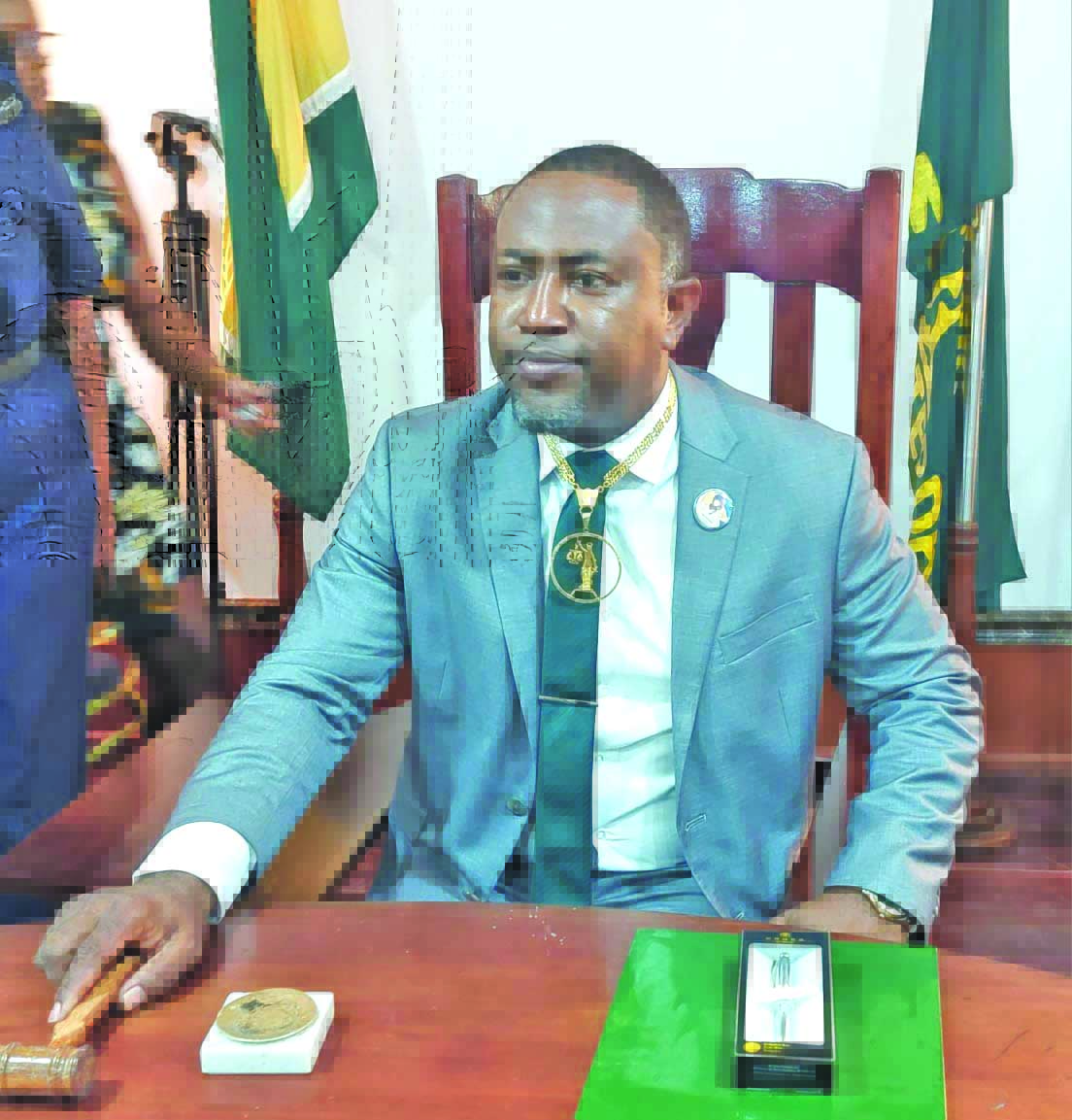 Over 100-year-old NA Mayor’s ceremonial gold chain missing - Guyana Times
