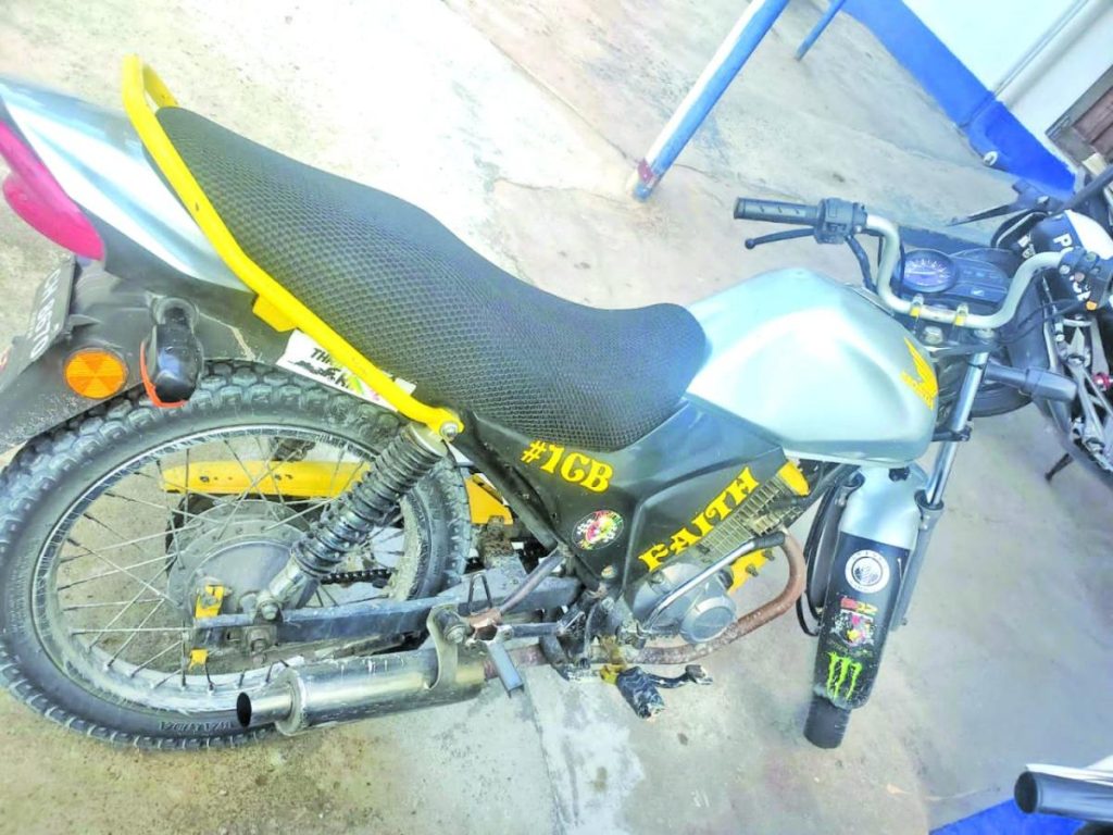 Man Escapes From Police Leaving Ganja Motorcycle Behind Guyana Times