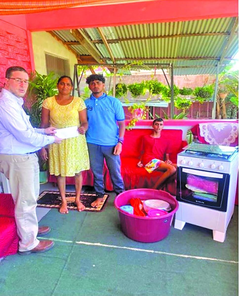 CIOG makes donation to Success fire victims - Guyana Times