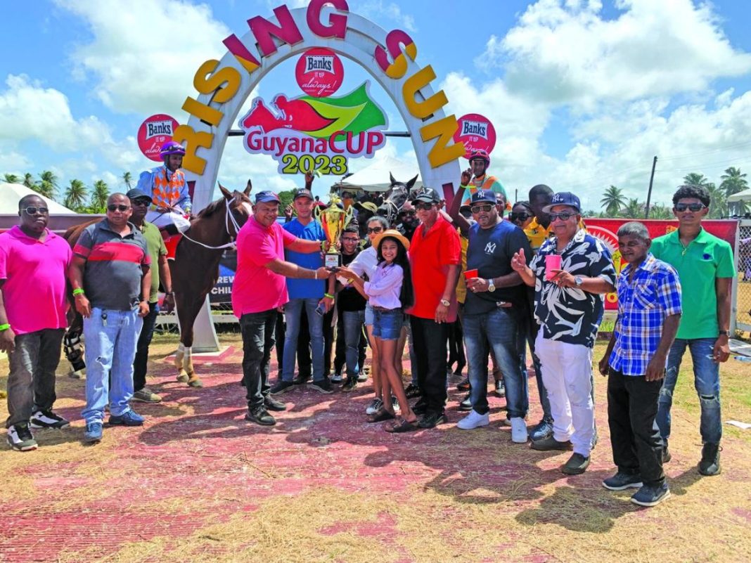 Easy Time dethrones stablemate Alado in thrilling Guyana Cup feature ...