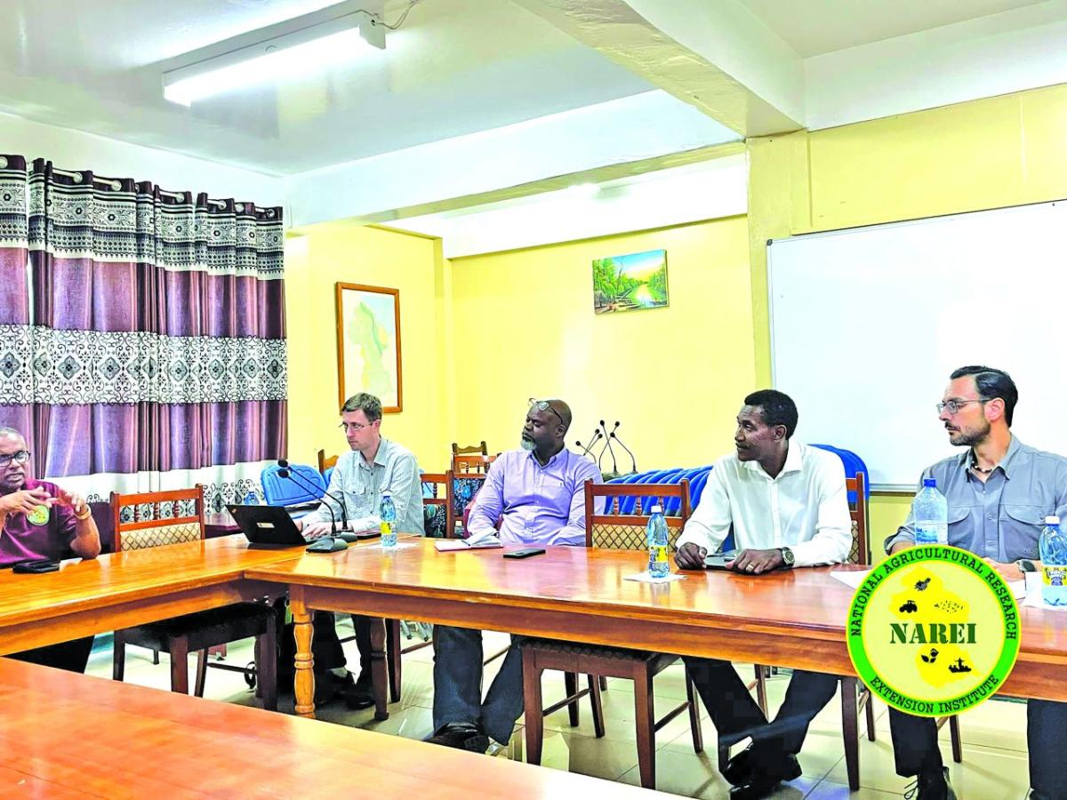 NAREI, USAID look to advance climate-smart agriculture in Guyana ...