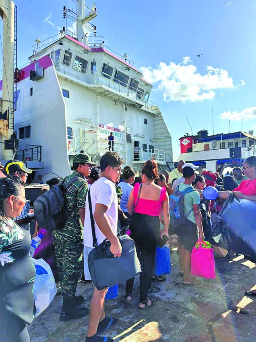 MV Ma Lisha sets sail with 276 passengers onboard - Guyana Times
