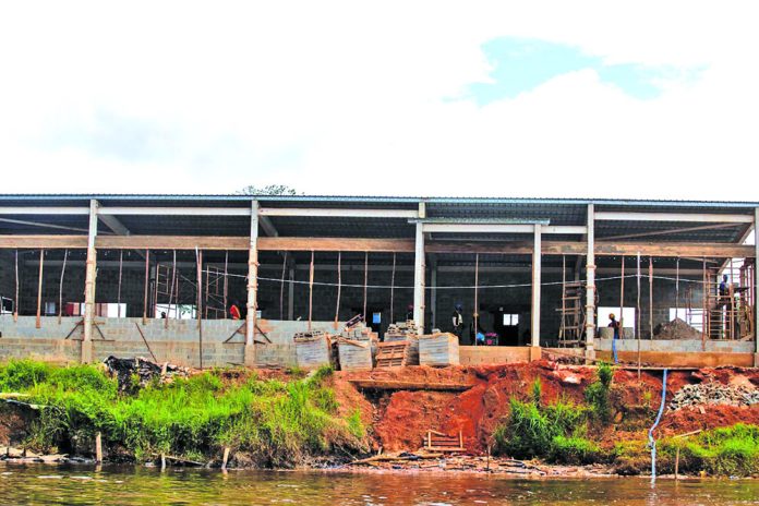 $1.4B Port Kaituma Wharf 60% completed - Guyana Times