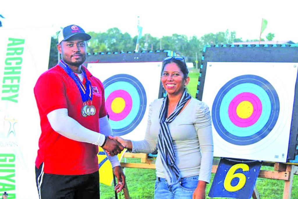 Jeewanram, Chattargum, Boodhoo shine at outdoor Archery C/ships - Guyana Times