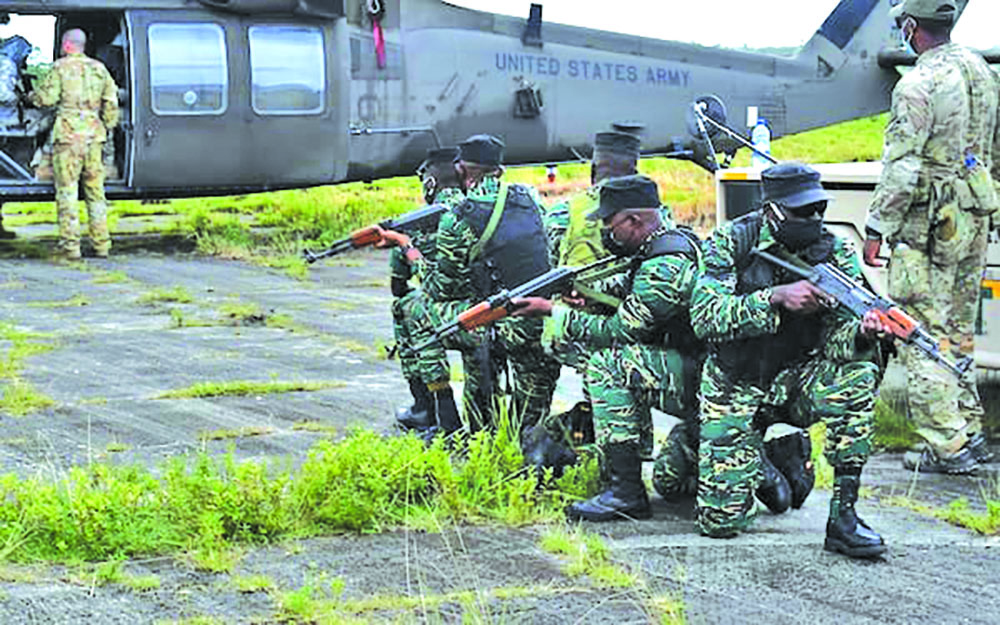 US Army, GDF conduct training exercise - Guyana Times
