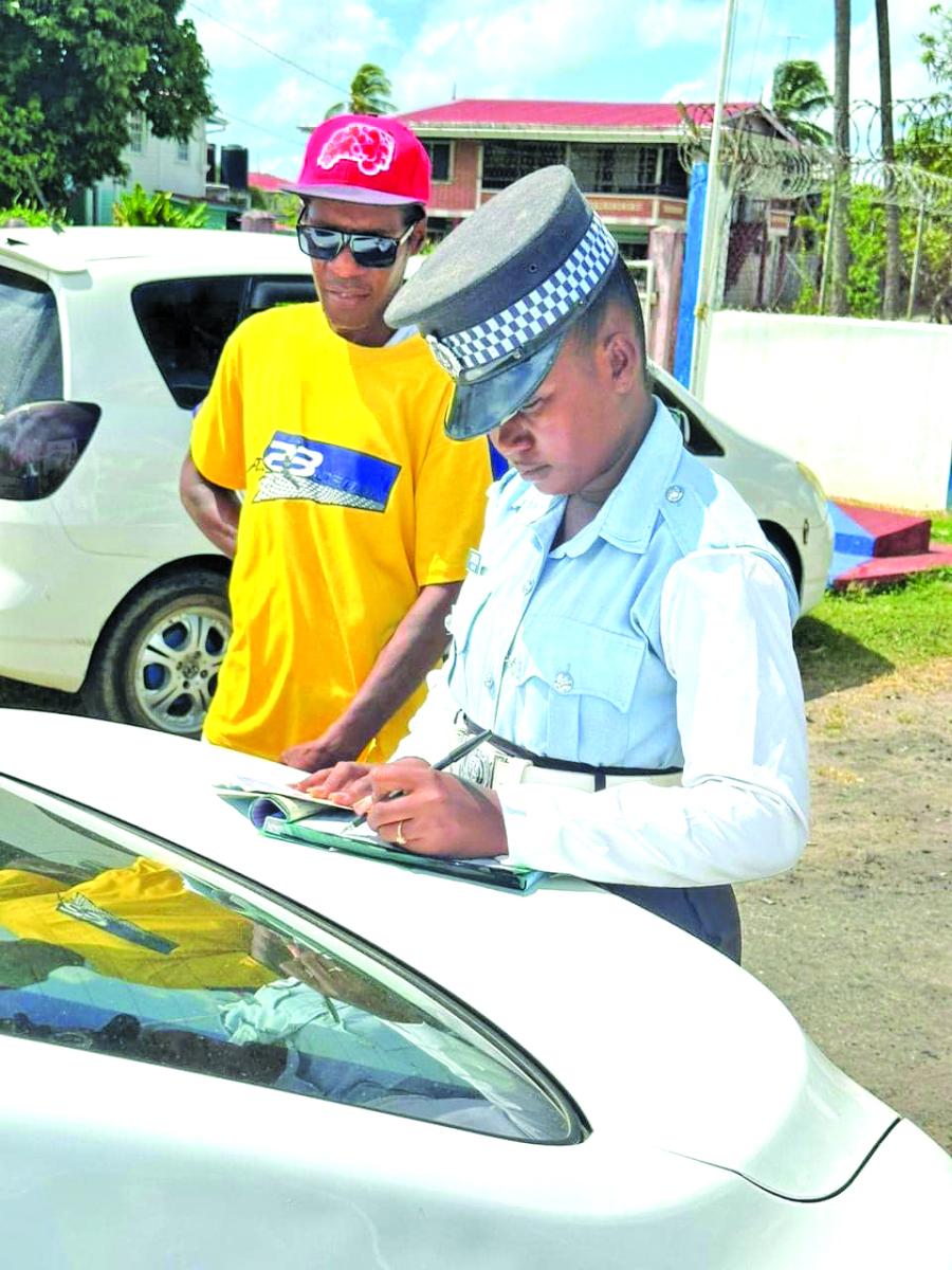 494 traffic violations recorded in a single day - Guyana Times