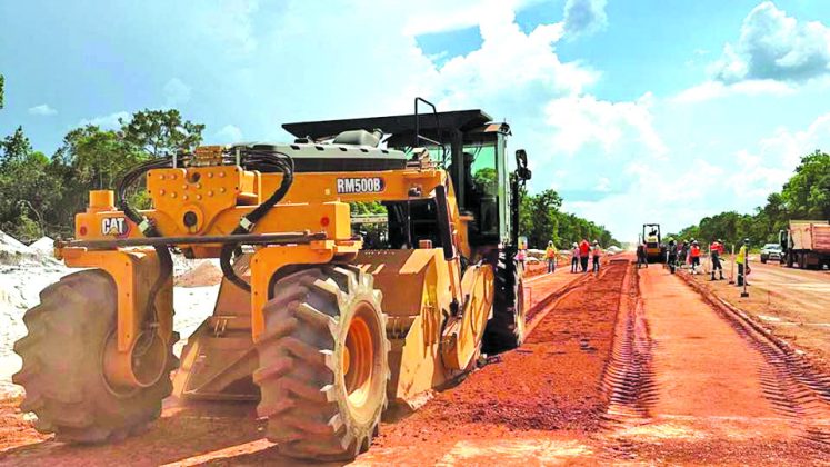 Linden-Mabura road: Over 2km completed; Brazilian contractor preparing ...