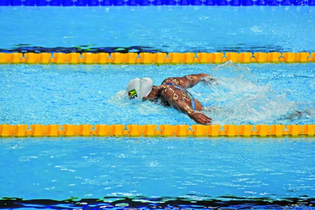 Swimmers satisfied with Pan Am Games outing - Guyana Times