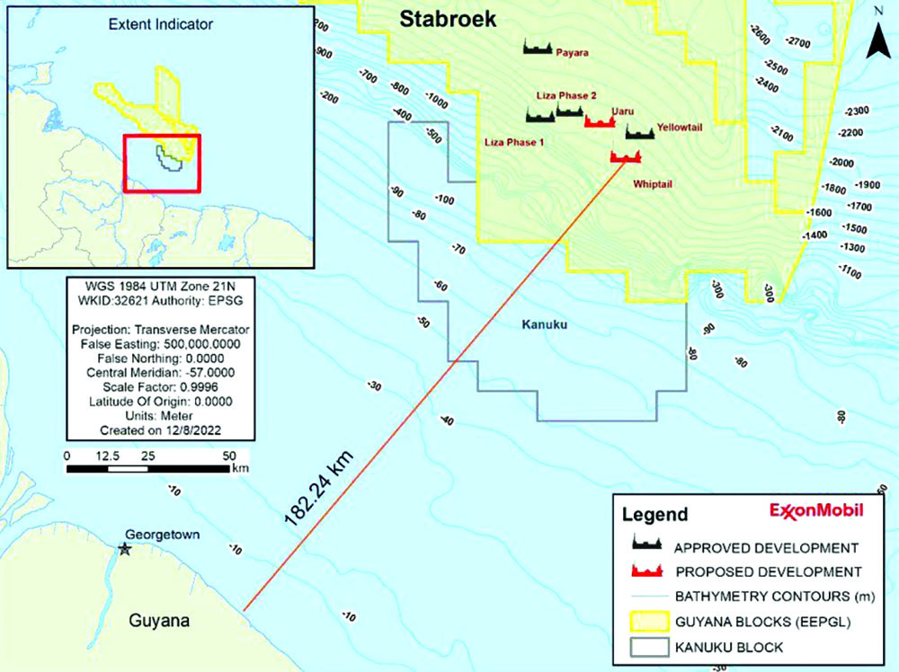 US$12B+ Whiptail project FDP submitted - Guyana Times