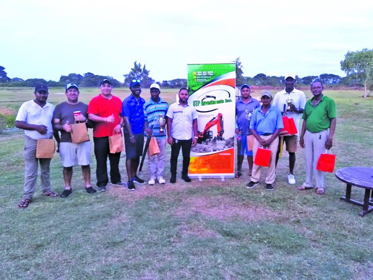 John Joseph wins STP Investment Inc golf tourney - Guyana Times