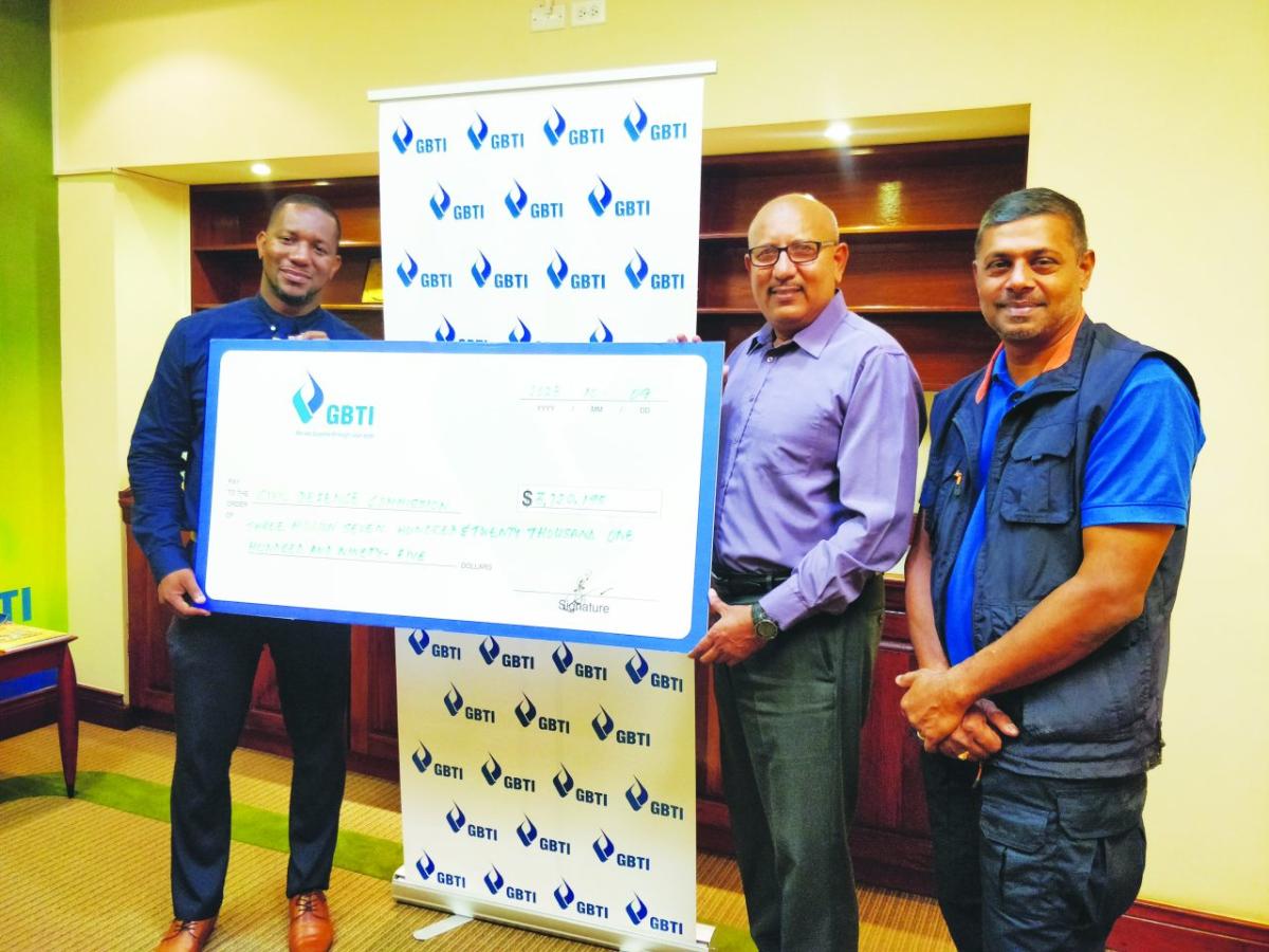 GBTI raises $3.7M for Mahdia fire victims - Guyana Times