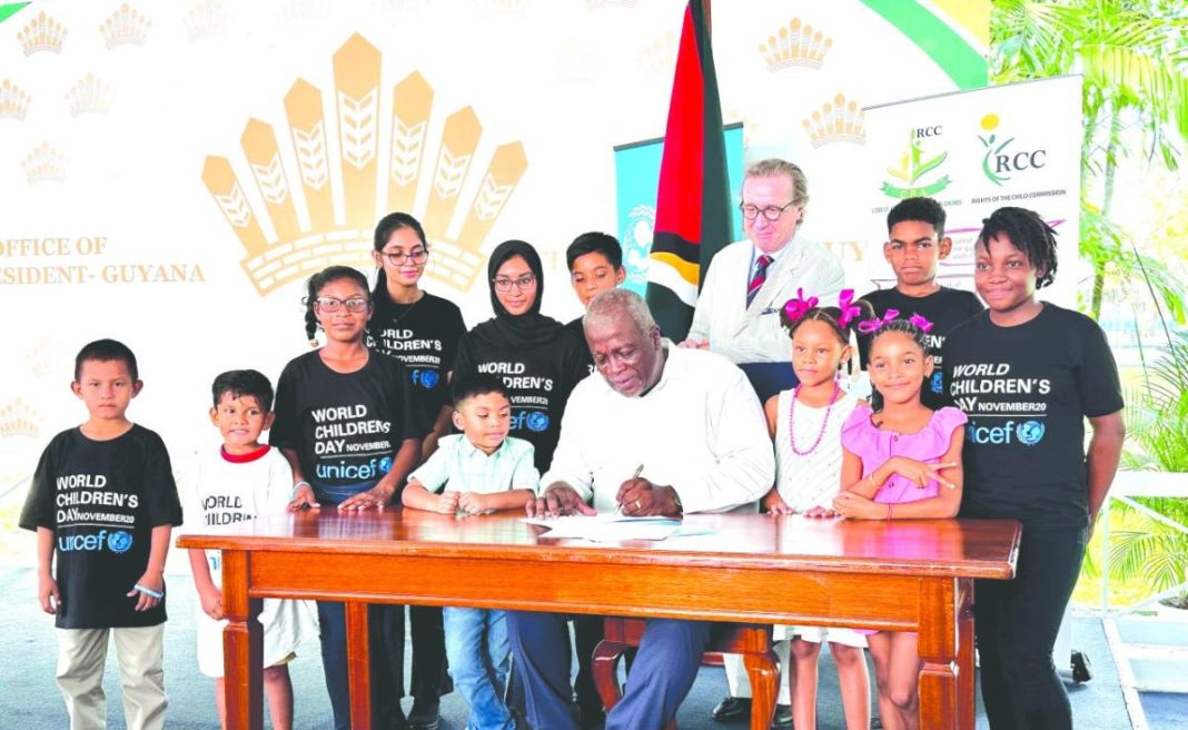 Guyana signs declaration for children, youth to be involved in decision ...