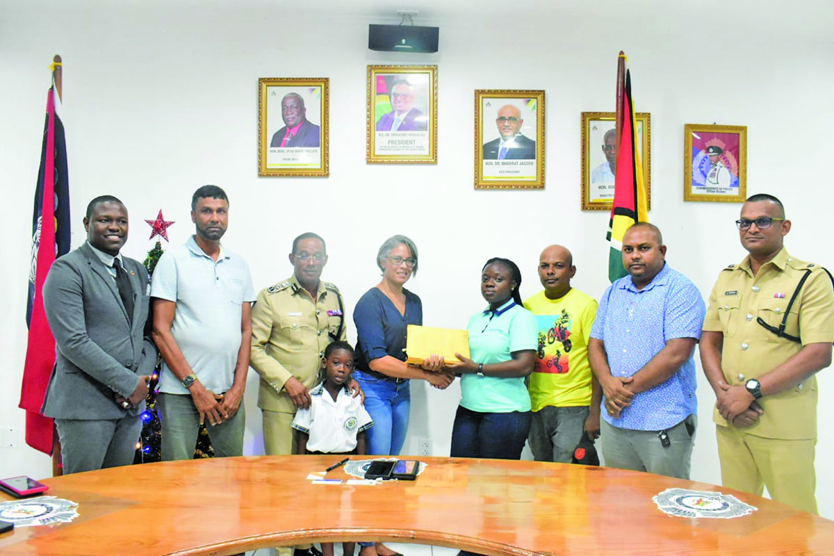 GPF, partners assist family of murdered Detective Corporal - Guyana Times