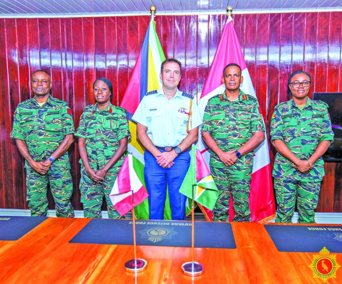 GDF, Canadian Armed Forces reaffirm strong partnership - Guyana Times