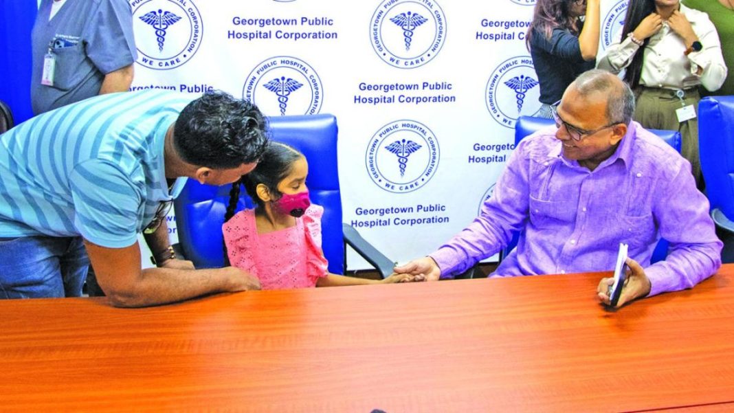 GPHC performs successful groundbreaking kidney transplant on 7-year-old ...