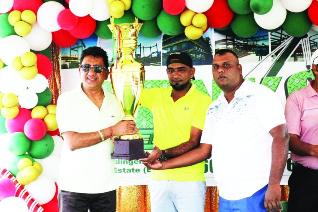 Romel and Robin win inaugural Panko Steel Golf Tournament - Guyana Times