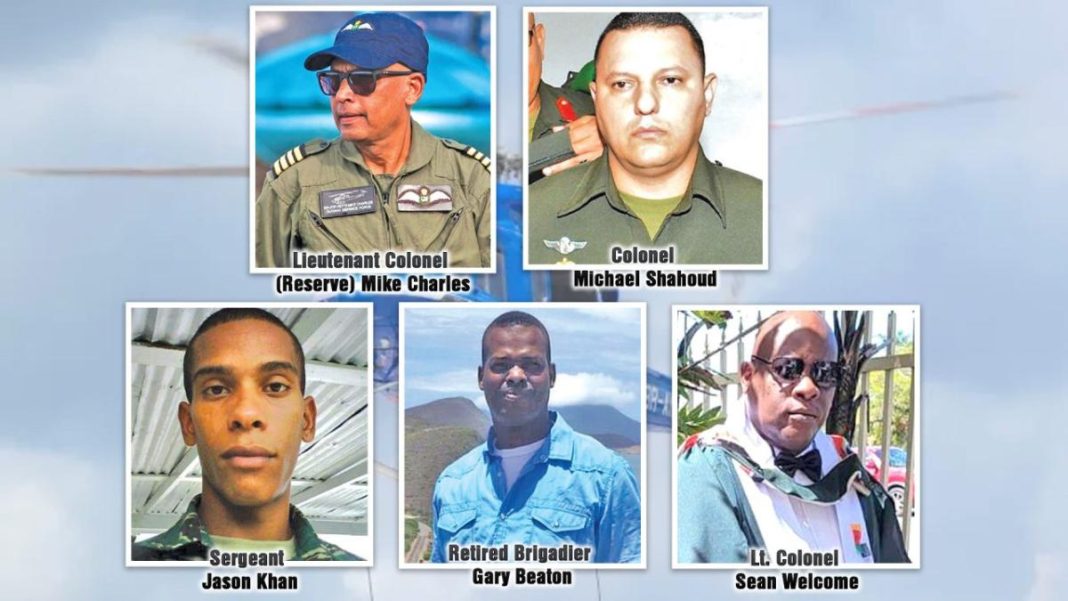 5 confirmed dead, 2 survived GDF helicopter crash - Guyana Times